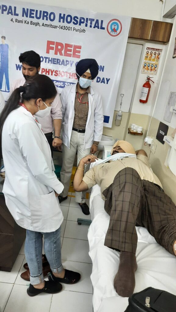 FREE PHYSIOTHERAPY CAMP ON WORLD PHYSIOTHERAPY - Uppal Hospital